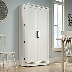 Sauder HomePlus Collection Storage Cabinet, Soft White finish
