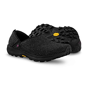 Topo Athletic Women's Rekovr 2 Comfortable Lightweight 3MM Drop Recovery Training Shoes, Charcoal/Black, Size 8.5