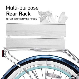 sixthreezero EVRYjourney Steel Women's Step-Through Touring Hybrid Bike, 1/3/7/21 Speed 26" Bicycle, Multiple Colors