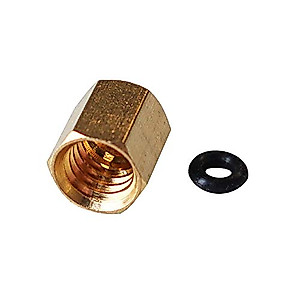 10 PCS- Copper Screw with O-Ring for Small Damper Ink Piping 1.8 x 3mm