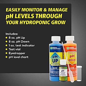 General Hydroponics pH Control Kit for a Balanced Nutrient Solution