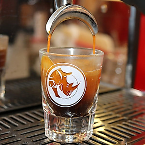 Rhino Coffee Gear Shot Glass, Single-1 Count