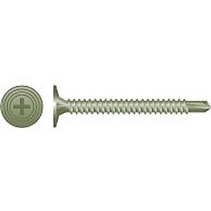 #8 x 2-1/4" Phillips Wafer Head RUSPERT S/D Cement Board Screws 3,000ct | CB824