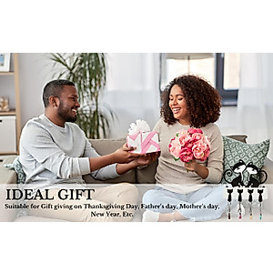 ARCORP Wooden Cat Key Holder for Wall with Four Cute Keychains, Mounting Hardware - Decorative Handcrafted Cat Puzzle Key Organizer and Home Decor - Eco-Friendly Wood Key Hanger