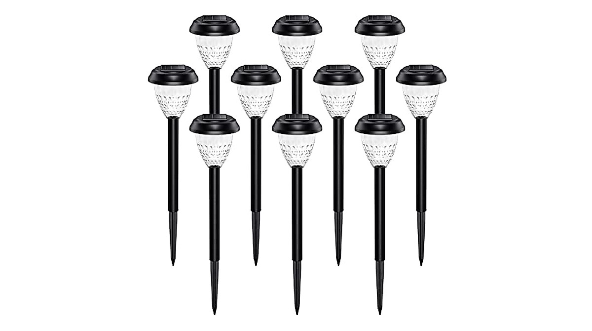 URAGO Super Bright Solar Garden Lights - 10 Pack