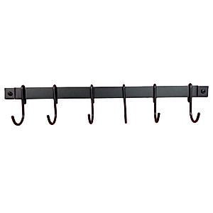 Rogar 18" Black Bar Rack