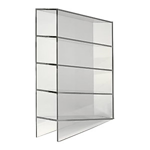 Heathrow HS20611 Acrylic Manual Pipet Rack, Clear