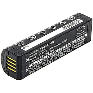 Ejjinenbby Shure SB902A SB902 Lithium Ion Battery for Shure GLXD2 GLXD1 GLX-D Advanced Digital Wireless Systems 3.7V