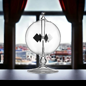 DORAMI Clear Solar Power Crookes Radiometer Sun Light Energy Spinning Vanes