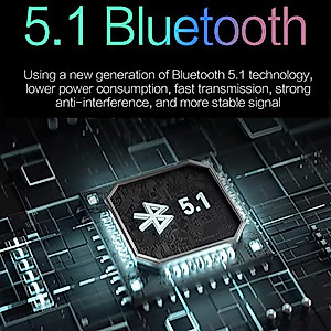 Active Noise Cancelling Headphones, Wireless Bluetooth Headphone Over Ear, Hi-Res Audio Deep Bass Memory Foam Ear Cups Comfortable Earpads Earphone for Travel Home Office