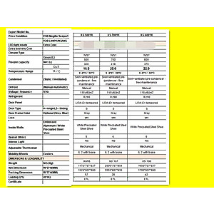 Chest Freezer for Supermarket Glass sliding Door 58" White Showcase Freezer Curve Display Top w/Storage Baskets - 18 Cu.Ft SDSC500