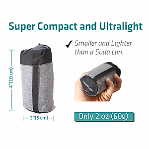 TREKOLOGY Inflatable Neck Pillow for Travel - Ultimate Comfort and Support for Airplanes, Cars, and More - Ergonomic Design for Restful Sleep and Neck Relief - Essential Travel Accessory