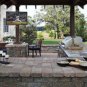 VIVO Steel Universal Bracket Pole Mount with Removable 75mm and 100mm VESA Plate, Fits up to 30 inch Screens, Black, MOUNT-POLE01