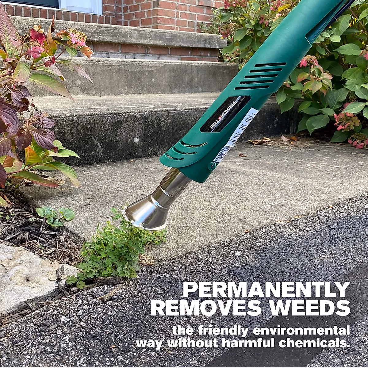 Bionic Burner Weed Torch, Weed Burner Torch, All in 1 NON Propane Torch Weed Burner, Ice Melter Firepit Lighter Weed with Wide & Crevice Nozzle AS SEEN ON TV