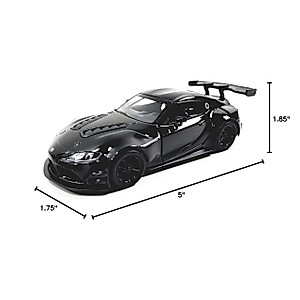 KiNSMART Toyota GR Supra Concept Racing Edition 1/36 Scale Diecast Race Car (Black)