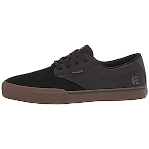Etnies Men's Jameson Vulc Skate Shoe, Black/Gum, 9.5