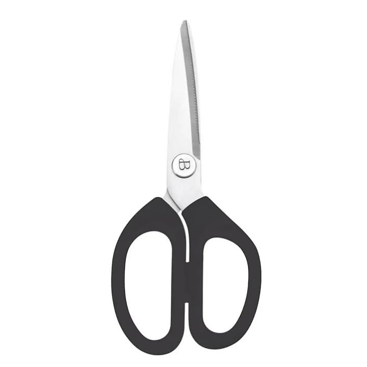 12-Piece Stainless Steel Knife Set with Block and Soft Grip Handles – Black Sesame by Drew Barrymore