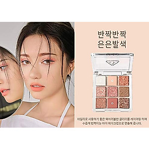 Venanoci 3CE Multi Eye Color Palette #Delightful 9Colors Peal Glow Eye Shadow Staylenanda