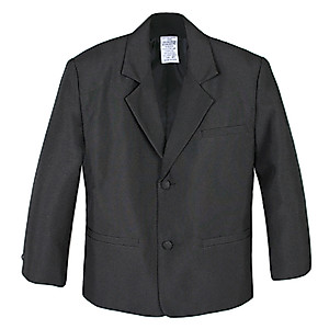Baby Toddler Kid Teen Boys Formal Graduation Suit Black Jacket sz S-20 (8)