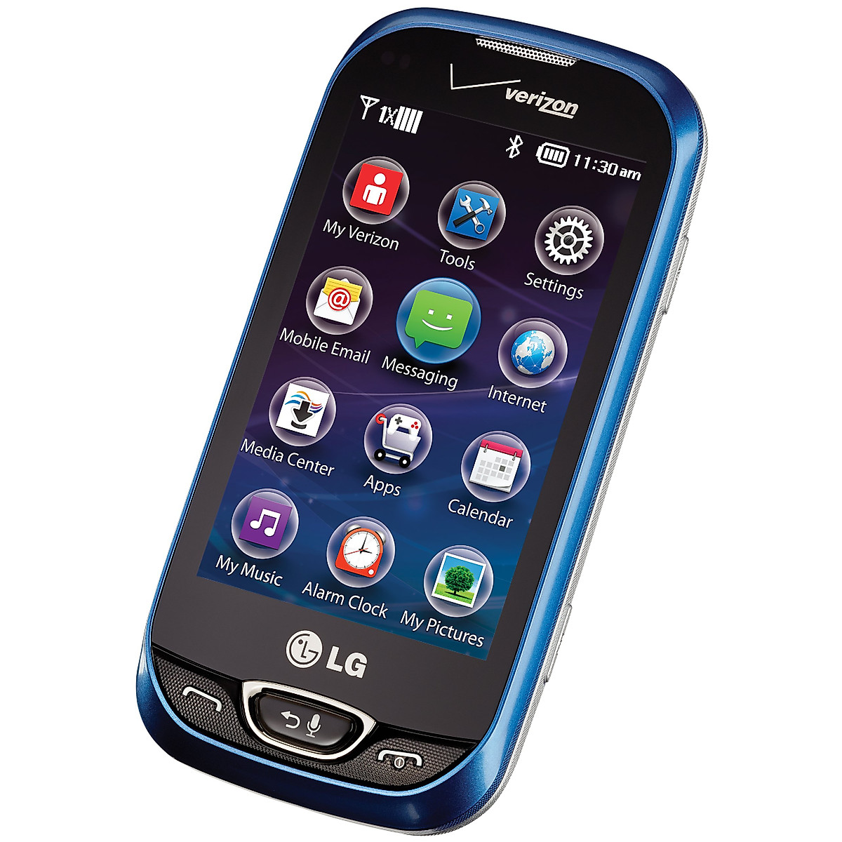 LG Extravert 2, Blue (Verizon Wireless)