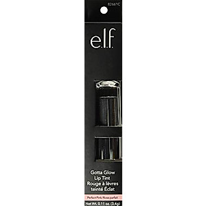 e.l.f. Gotta Glow Lip Tint, Gel Formula, Perfect Pink