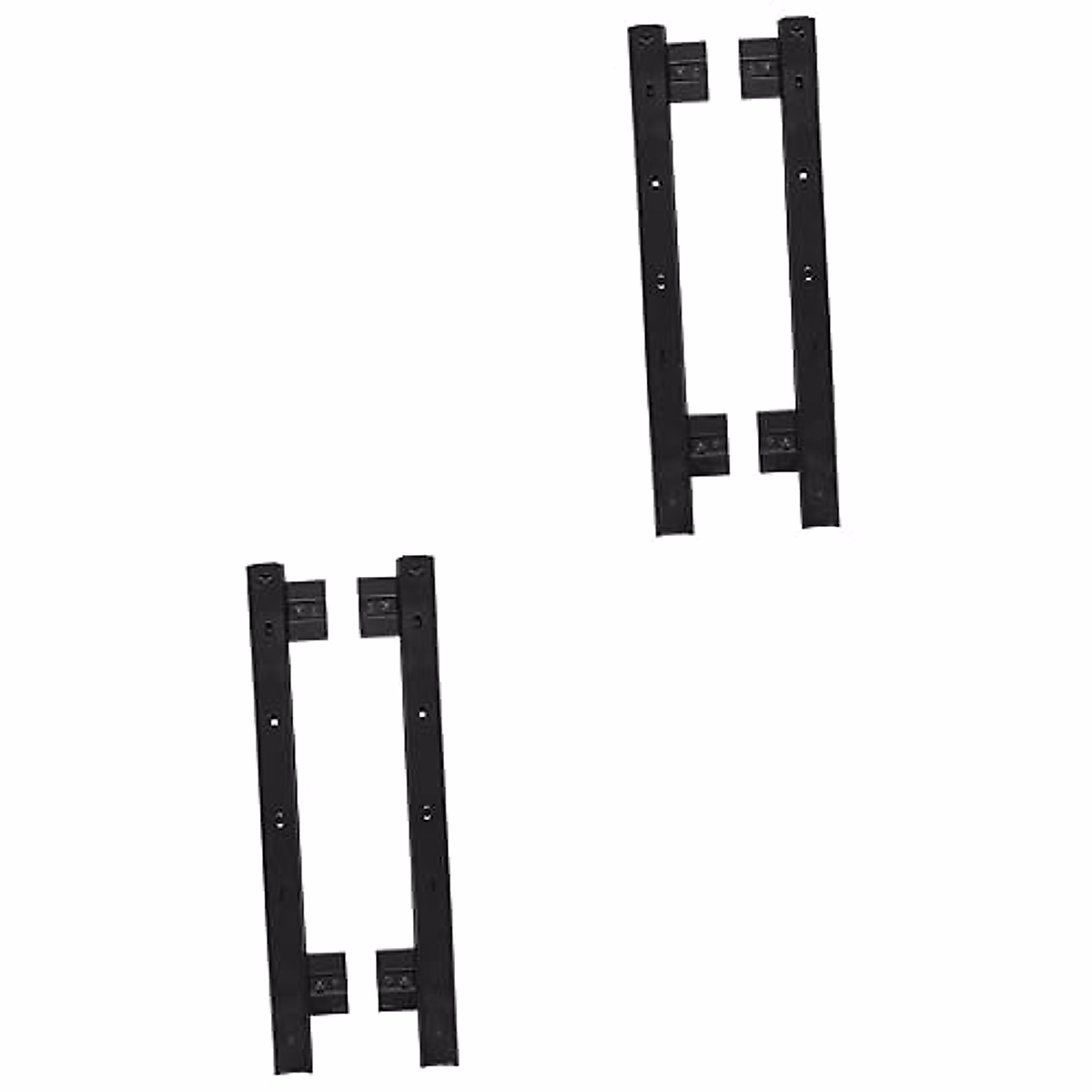 Didiseaon 2 Pairs Keyboard Rails Cabinet Slides Keyboard Under Keyboard Drawer Under Desk Slide Keyboard Stand Adjustable Keyboard Slide Keyboard Tray Design Rack Computer Desk Office Steel