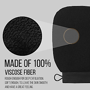 Valitic Exfoliating Glove - Body Scrubber Exfoliator Mitt for Use at Shower or Bath - Exfoliating Body & Face Dead Skin Remover - Korean Style Exfoliating Women & Men Washcloth