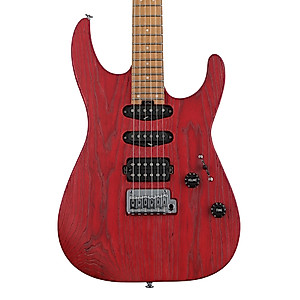Charvel Pro-Mod DK24 HSS 2PT CM - Red Ash
