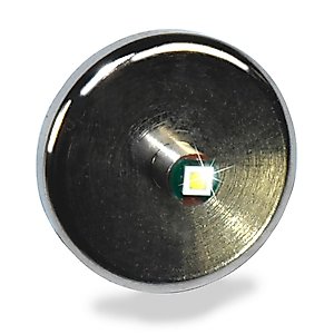HQRP Hight Power 3W Extra Bright 90 Lumens Upgrade LED Bulb Bi-Pin LED Module for Mini Mag-Lite 2AA Solitaire Light LM2A001 Replacement