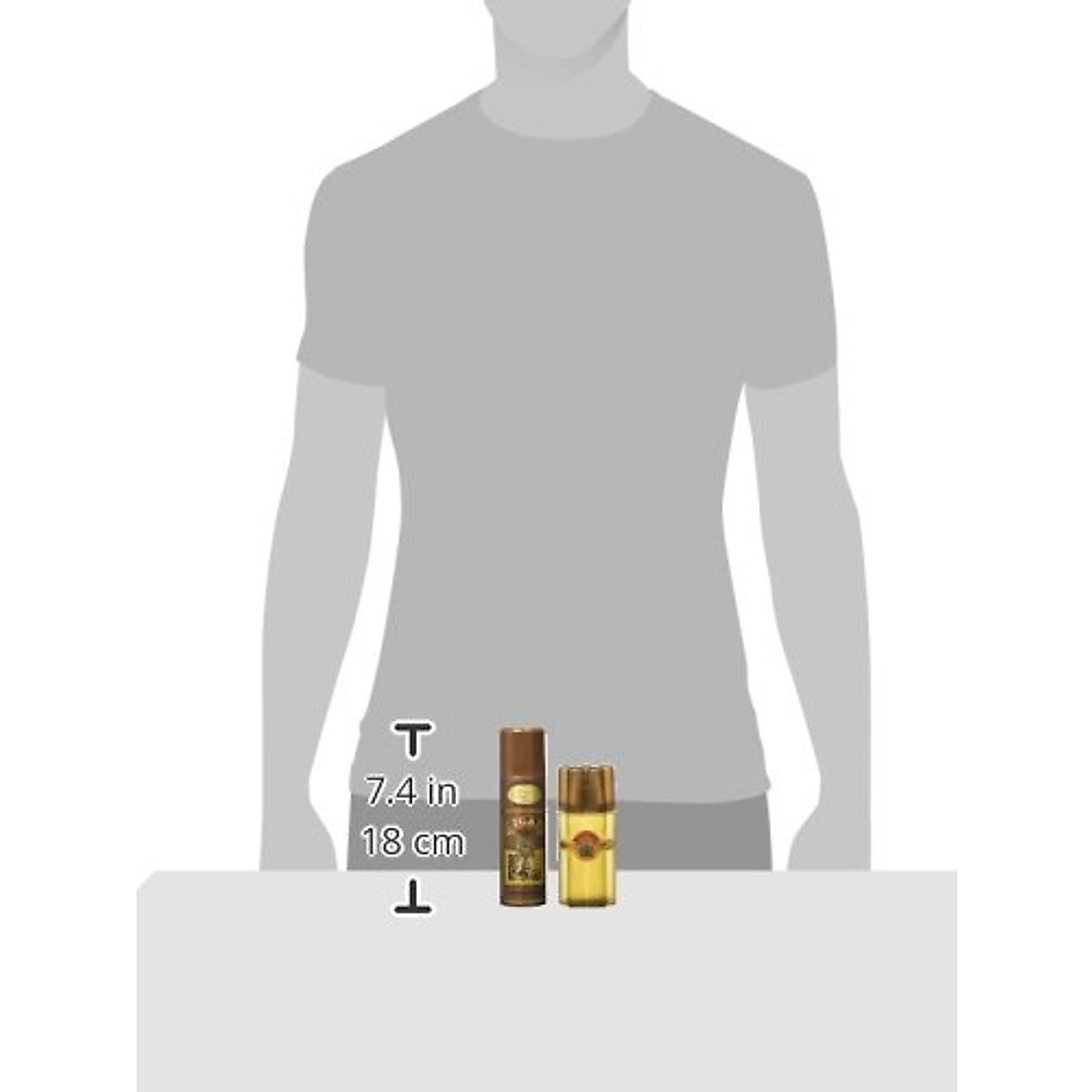 Remy Latour Cigar 2 Piece Gift Set for Men (Eau de Toilette Spray, Deodorant Spray)