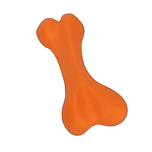 Dog Dental Chews Toy, Teeth Grinding Cleaning Dog Bone Toy Bite Resistant Interactive Rubber for Pet Supplies for Dog (S)