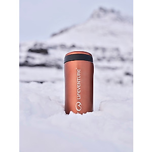 Lifeventure Thermal Mug, Leakproof & Vacuum Insulated Reusable Coffee Travel Cup, 300ml, Copper