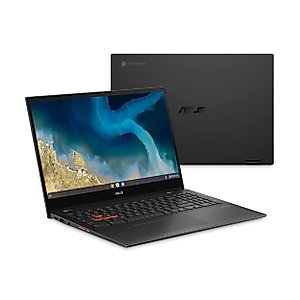ASUS Chromebook Flip CM5, 15.6" Touchscreen Full HD NanoEdge Display, AMD Ryzen 5 3500C Processor, 128GB PCIe SSD, 8GB RAM, Wi-Fi 5, ChromeOS, Aluminum, Mineral Gray, CM5500FDA-IN588T