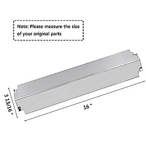 Hisencn Replacement Charbroil 463248208,463268107,466248208 Gas Grill Stainless Steel Burners, CrossoverTubes, Heat Plates, Electronic igniters