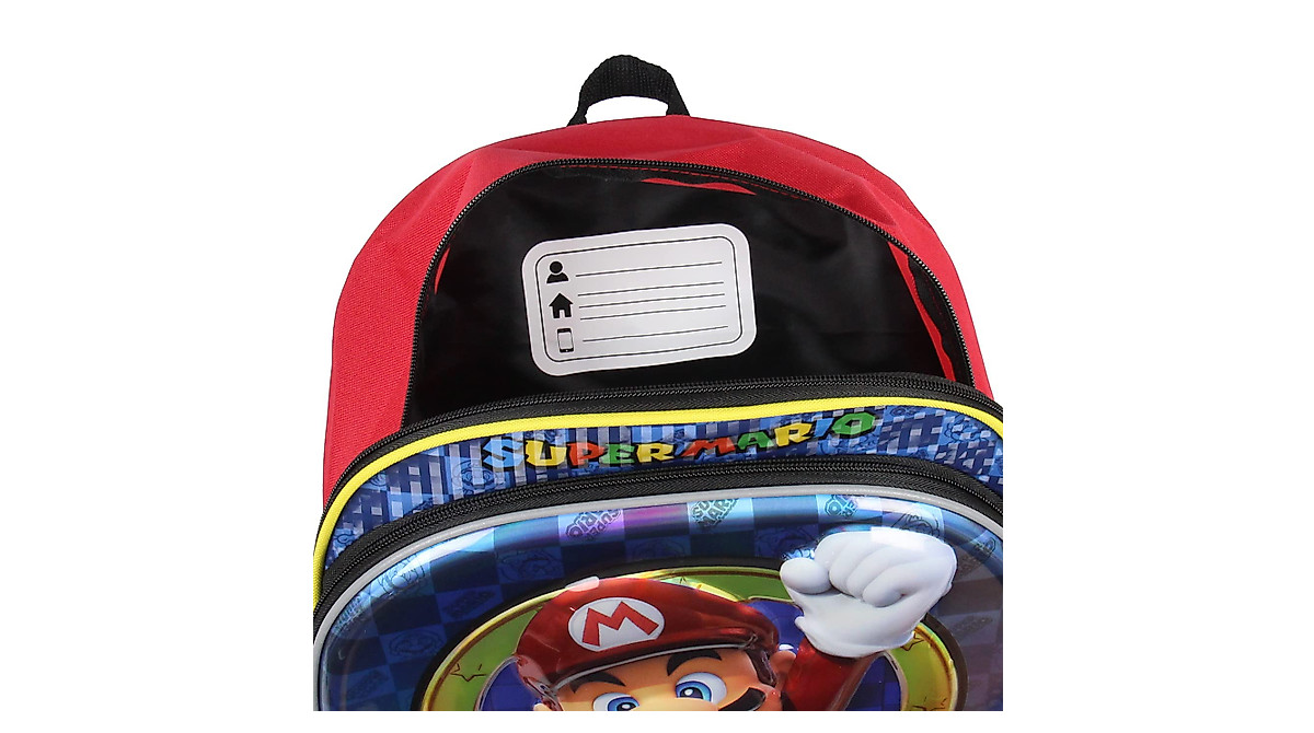 Super Mario Bros Iridescent Backpack – 16" Nintendo Fan Favorite
