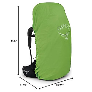 Osprey Aether 65L Men's Backpacking Backpack, Black, S/M