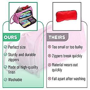 Mr. Pen- Pencil Case for Girls, Pink, Pencil Bag, Cute Pencil Case, Pouch Bags, School Supplies for Teen Girls, Pen Pouch, School Stuff, Pencil Pouches, Pen Bag, Pencil Bag for Women