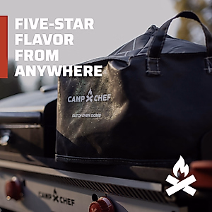 Camp Chef Black Dutch Oven Dome & Heat Diffuser Plate - Outdoor Cooking Equipment for Household Essentials & Camping Accessories