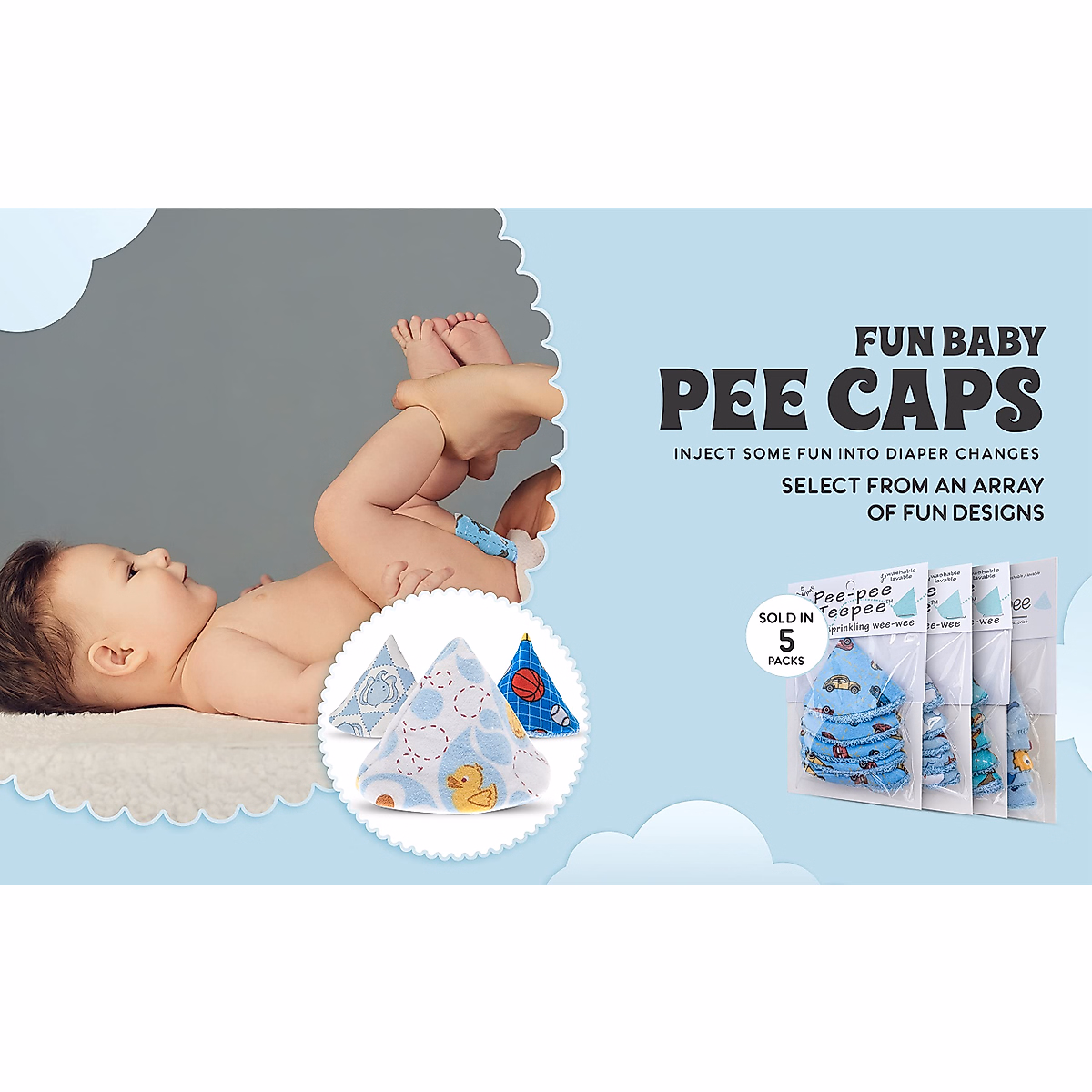 Pee Pee Teepee Emoji with LAUNDRY bag 5 pieces baby boy pee shield babyboy essentials peepeeeteepee baby boy teepee pee shield pee covers