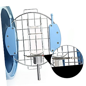 HEALEEP Automatic Watering Bottle for Pet Hanging Feeder Dispenser for Rabbit Cat Bird Pet Supplies Ball Touch Design Large Size