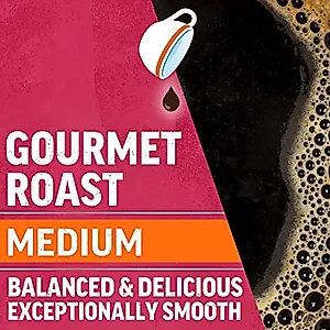 Maxwell House Gourmet Roast Medium Roast Ground Coffee (25.6 oz Canister)