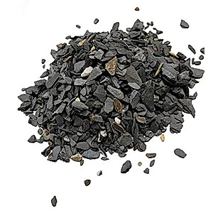 Natural Slate Stone - 1/8 to 1/4 inch Slate Gravel | Perfect for Basing Models, Aquariums, Bonsai and Miniature Gardens, 1lb