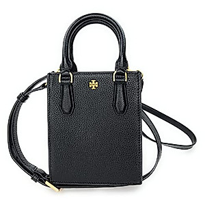 Tory Burch women's Blake Mini Shopper Tote (Black)