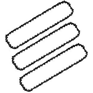 3-PACK 16" replacement chain for Worx WG300 WG303 WG303.1 WG304 Chainsaw Chain Blade 57DL 3/8LP .05