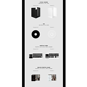 Pentagon in:Vite U 12th Mini Album Flare Version CD+96p Booklet+1p Lyric Paper+1p PhotoCard+1p Selfie PhotoCard+1ea Name Tag+Tracking Kpop Sealed