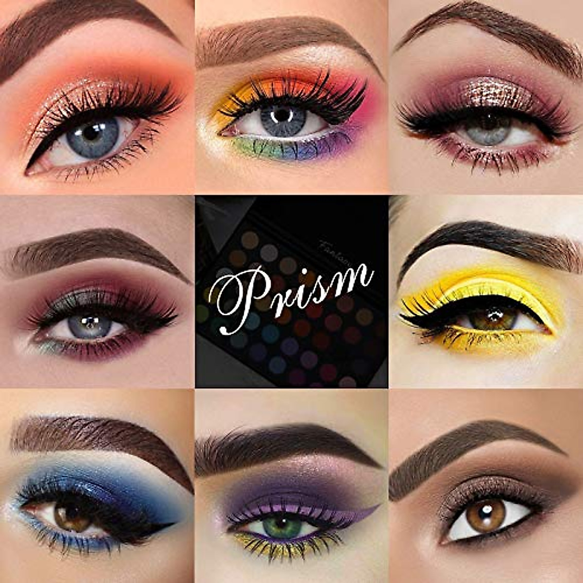 Highly Pigmented Eye Makeup Palette, Matte Shimmer Metallic Eyeshadow Pallet Long Lasting Blendable Natural Colors Make Up Eye Shadows Cosmetics Gift Kit