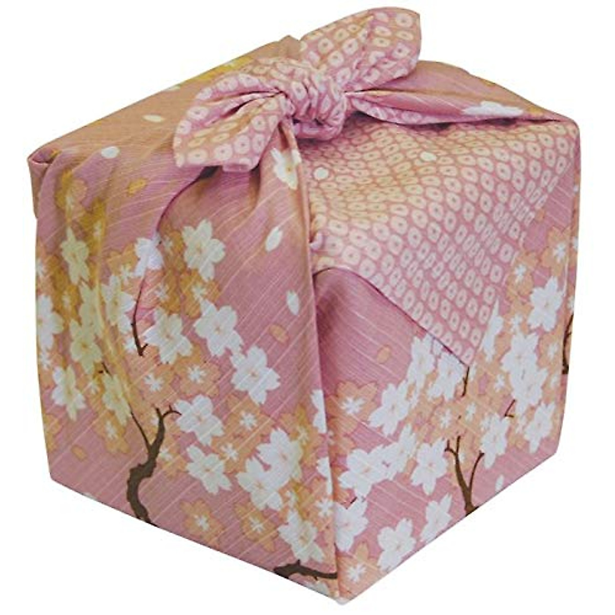 Furoshiki Maeda Japanese Wrapping Cloth a Row of Cherry Trees Sakura 50 x 50cm