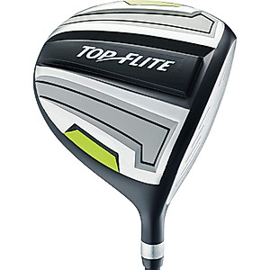 Top Flite 2019 Kids' 9-Piece Complete Set – (Height 53” and Above)-Grey/Volt-Left Hand