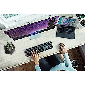 BandD Floating Plant Pot - Levitating Plant Pot for Succulents, air Bonsai & air Plants. Floating Planter for Home, Office & Desk Levitating Decor. Magnetic Floating Levitating Display. (Black)