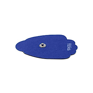 HiDow Compatible Replacement TENS Electrodes, Premium Quality Large Electrode Pads for Hi-Dow TENS Units, 10 Pair of Snap TENS Unit Electrodes (20 TENS Unit Pads), Discount TENS Brand